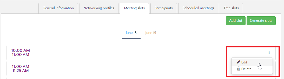 How To Set Up Meeting Slots How To Set Up Meeting Slots